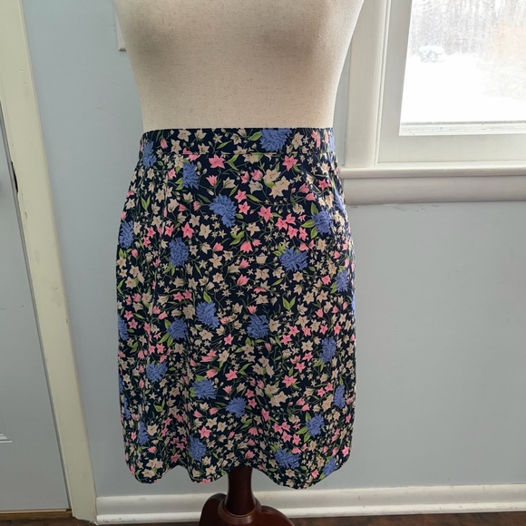 Sag Harbor | Skirts | Vintage Floral Aline Mini Cottagecore Lightweight ...